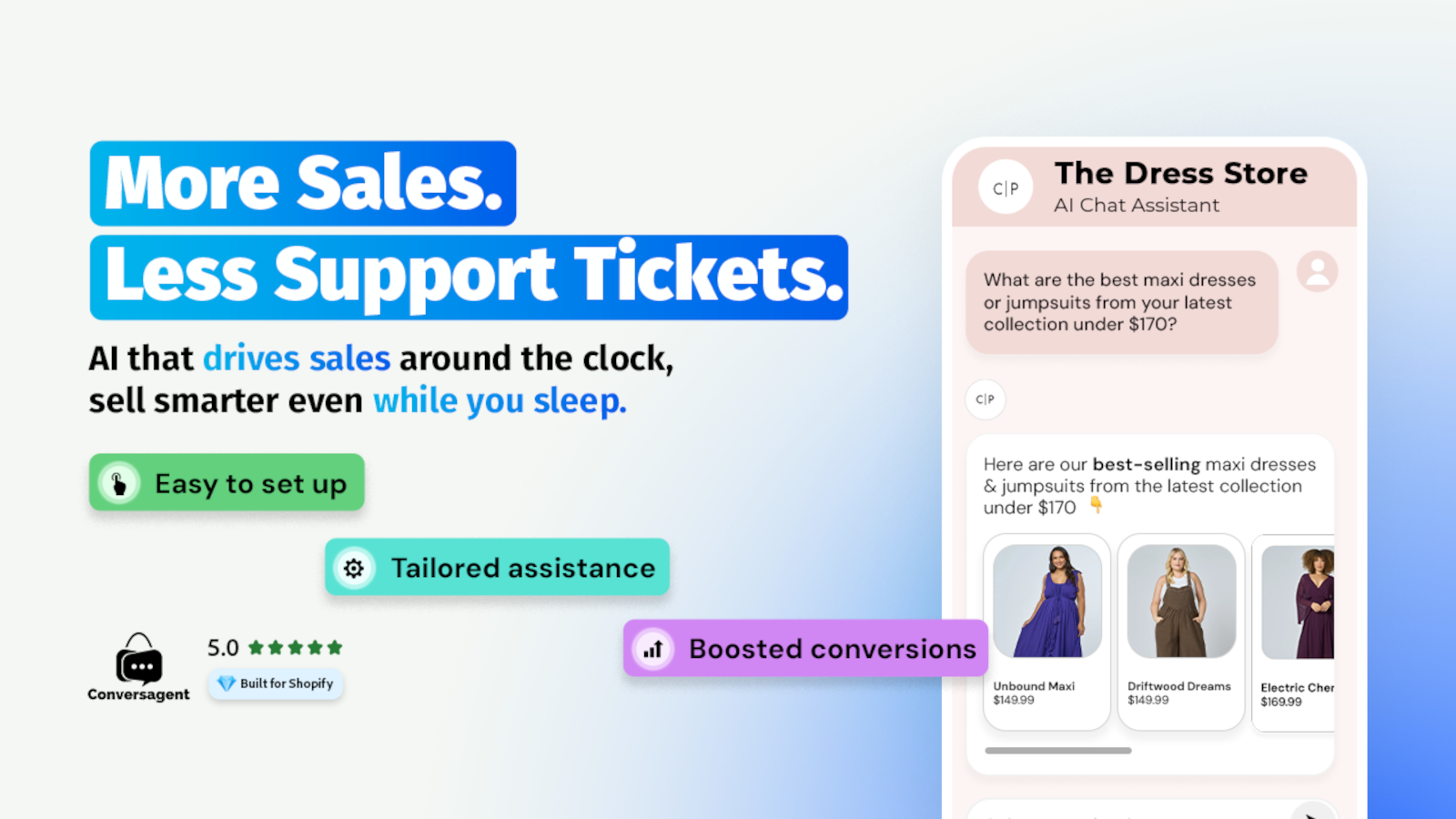 Conversagent AI Support & Chat
